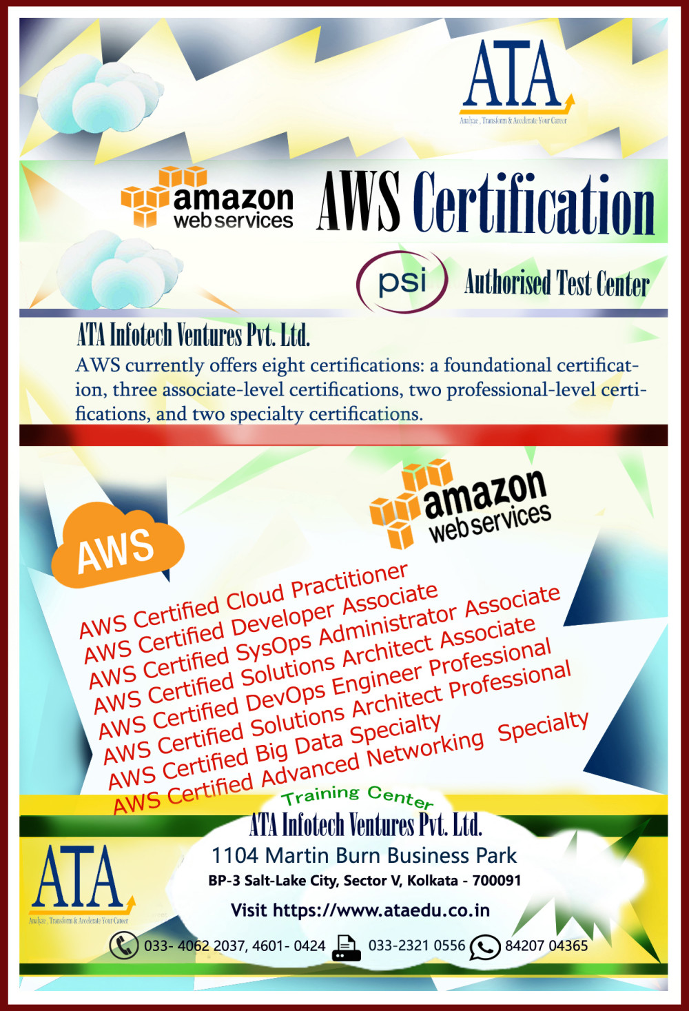 ATA Certified Cloud Computing Associate Online Assessment